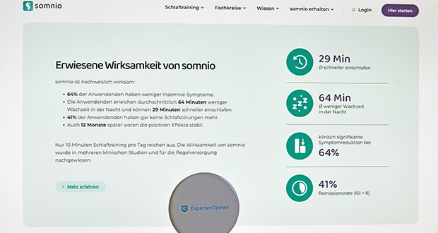 somnio im Test – Digitaler Schlafcoach für besseren Schlaf