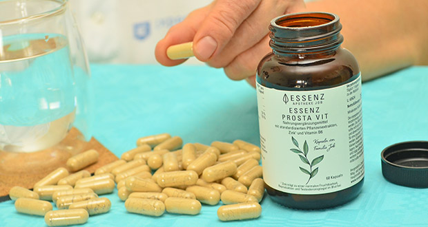 ESSENZ im Test: Prosta Vit, Hepa Plus und Rotklee MenoFit Kapseln