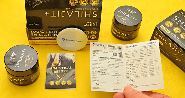 5 elementum Shilajit Original Himalaya – Natürlicher Energiebooster aus den Höhen des Himalayas ...
