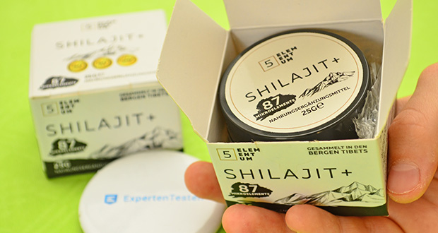 5 elementum Shilajit Original Himalaya – Natürlicher Energiebooster aus den Höhen des Himalayas ...